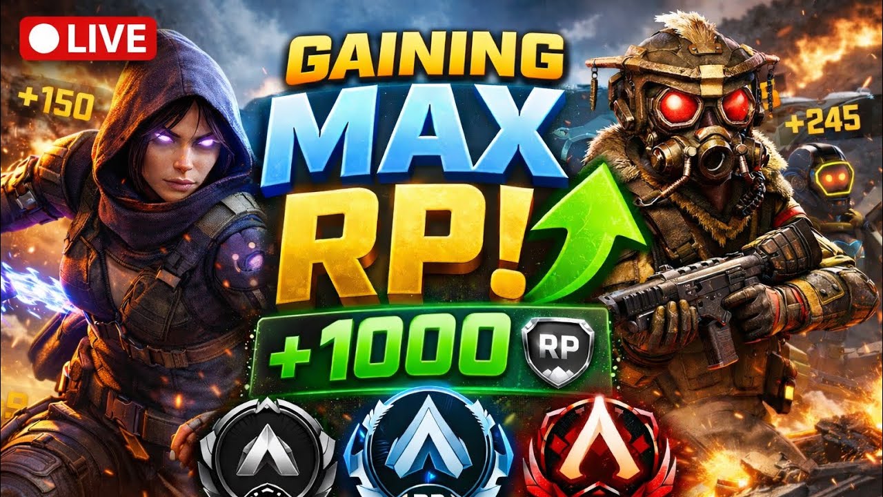 🔴LIVE Season 27 Predator Ranked Grind!Going For Top 50 Pred Apex🔴 - YouTube