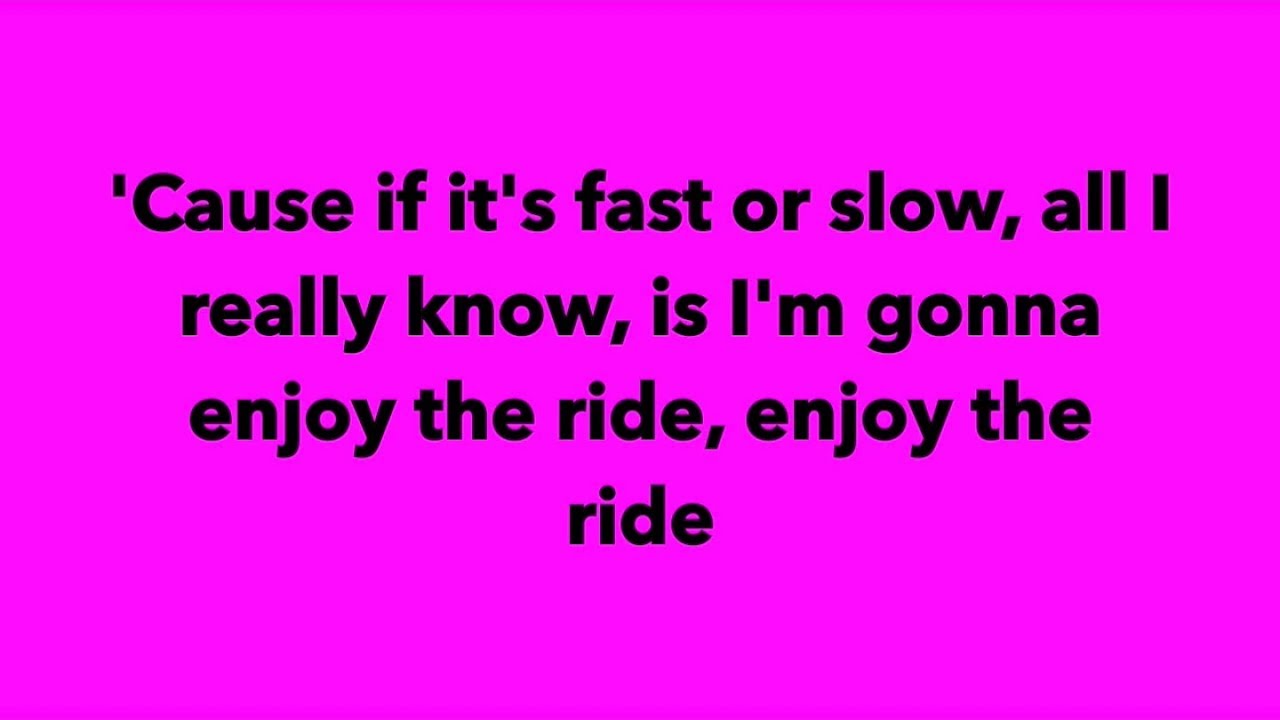 Krewella Enjoy The Ride Lyrics Youtube