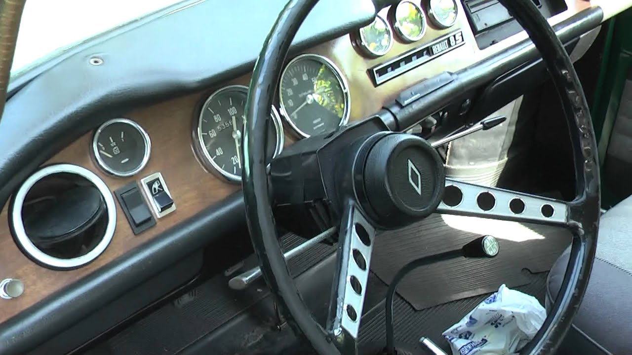 RENAULT 8S 1971 - UN VISTAZO AL CLASICO - YouTube