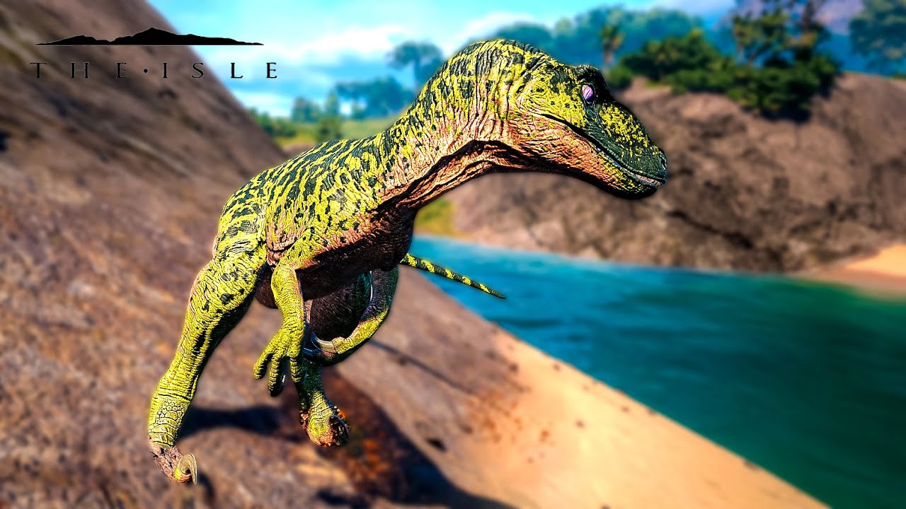 FERROU! Começou a jogar Sério... Raptor The isle Evrima / Omniraptor ...