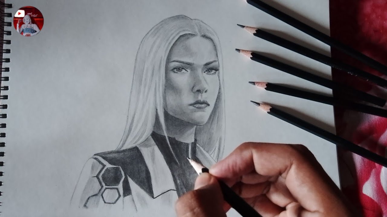 Free Fire Charecter Skatch || How To Draw Free Fire Sonia Character ...