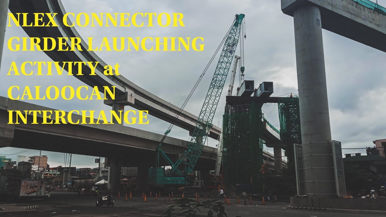 NLEX Connector Girder Launching Activity 05.21.2022 - YouTube