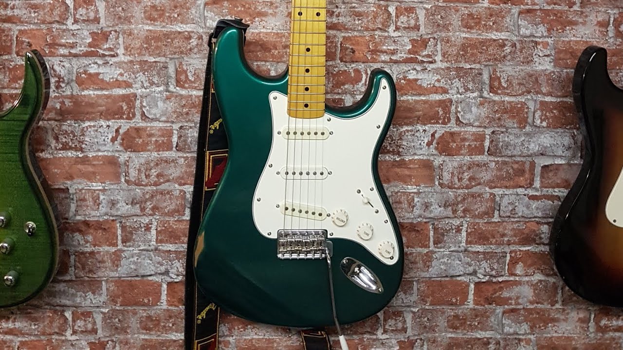 assemblage strat partcaster by PMG Guitars - YouTube