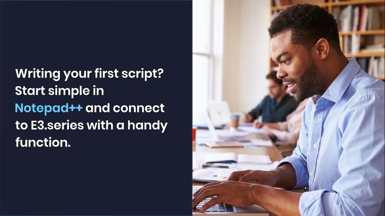 A Beginner's Guide to Scripting for E3.series - YouTube