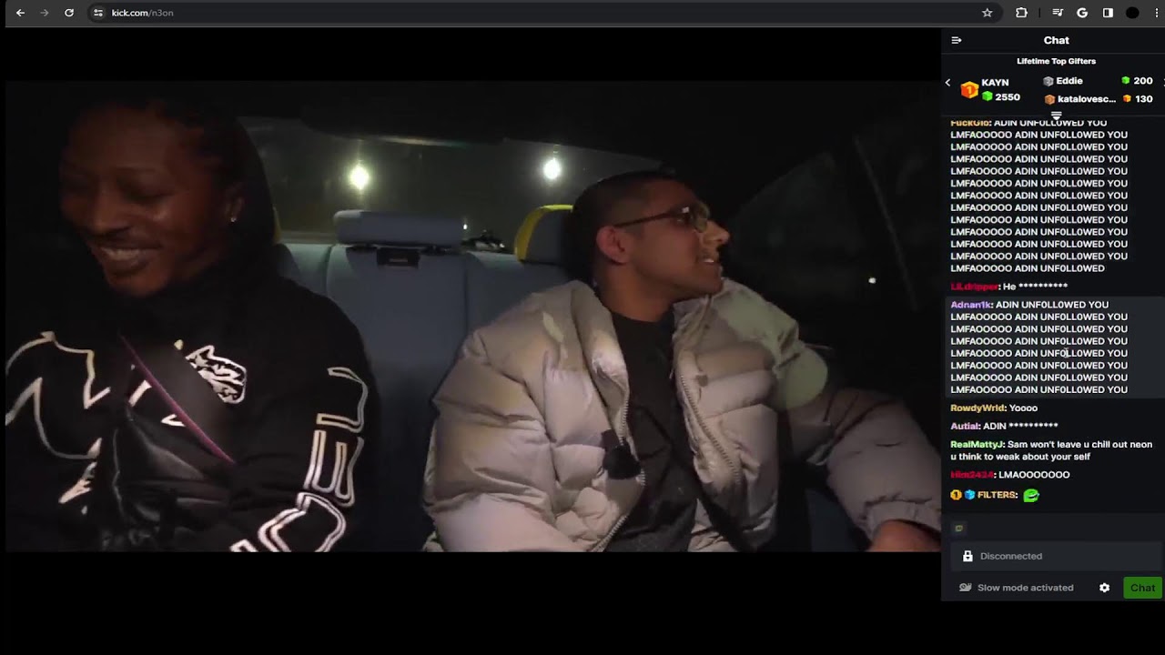 N3ON IRL CRAZY KICK STREAM - YouTube