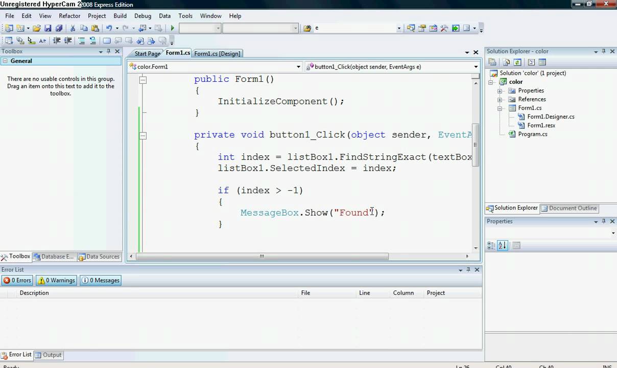 Csharp Youtube