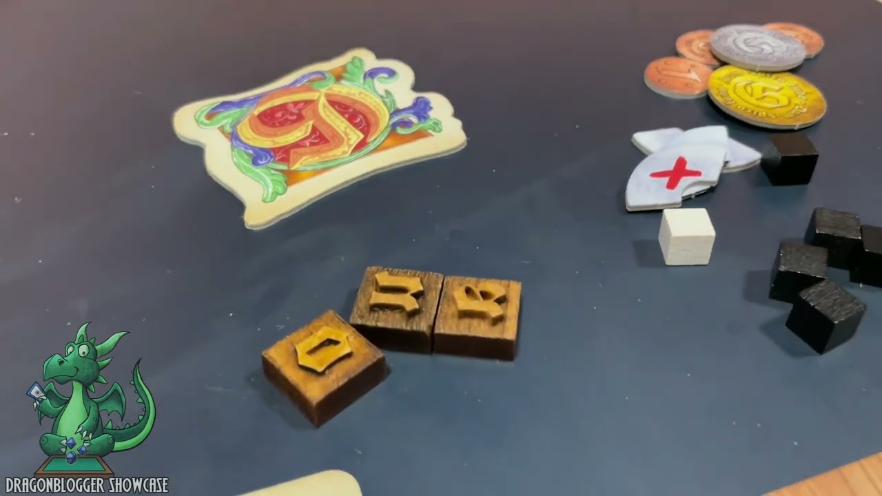Overview And How To Play Gutenberg Board Game Shopping Dragons