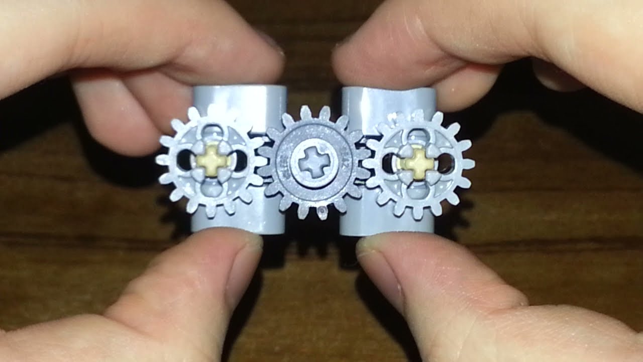 LEGO Technic Gear Fidget Spinner #1 | Version 2 - YouTube