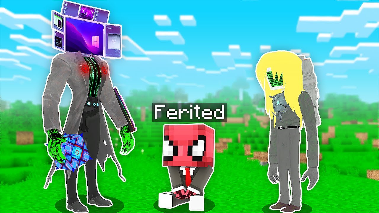 TITAN PC MAN AİLESİ BENİ SAHİPLENDİ - Minecraft - YouTube