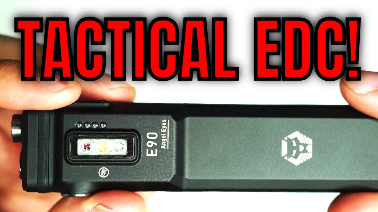 Most Versatile Flat-form Tactical Flashlight? RovyVon E90 - YouTube