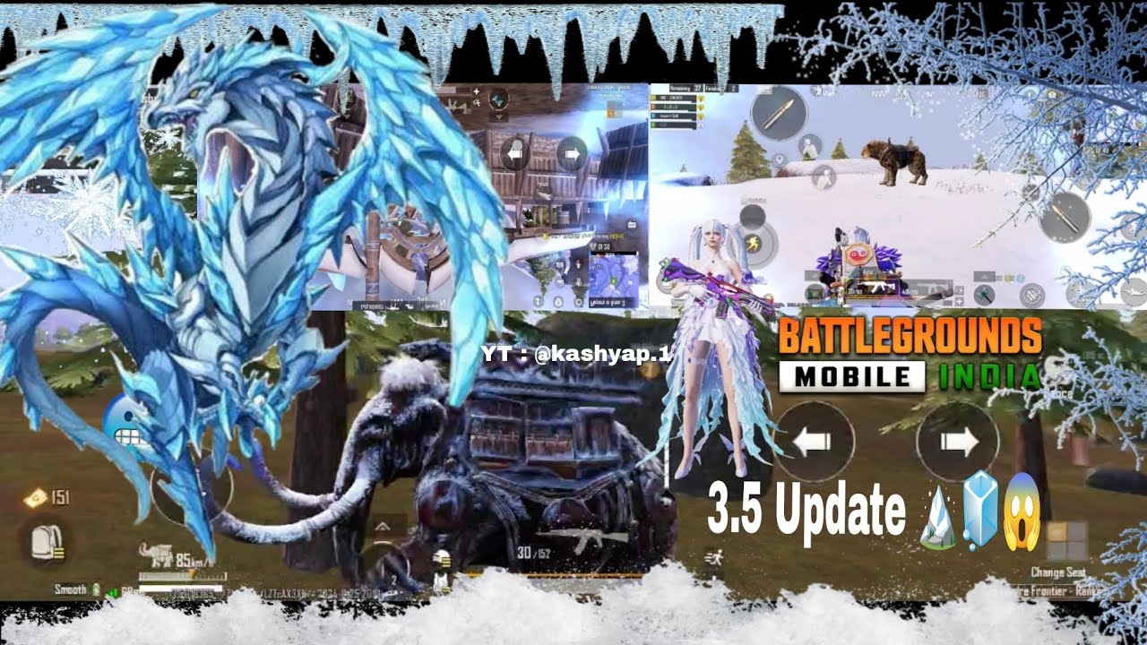 BGMI 3.5 Update Full Video 🏔️🧊😱 - @kashyap.1 #ice #yt #bgmi #event # ...