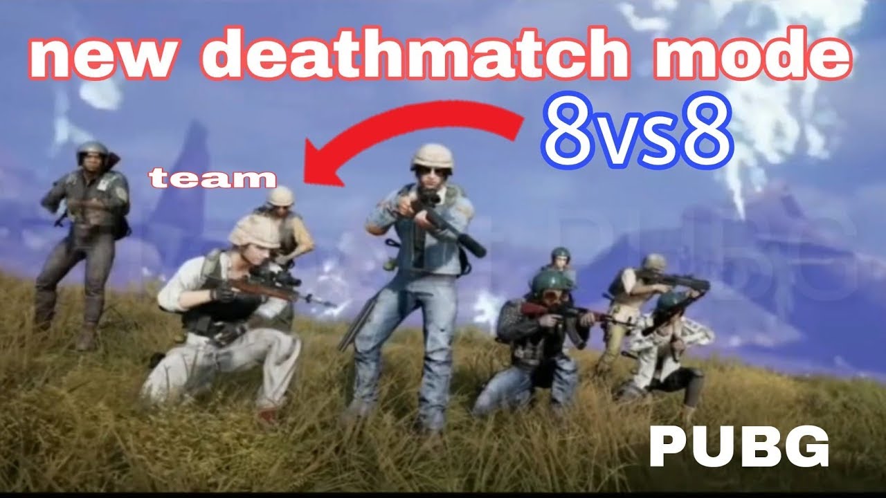 new 8vs8 team deathmatch mode coming soon PUBG official trailer - YouTube