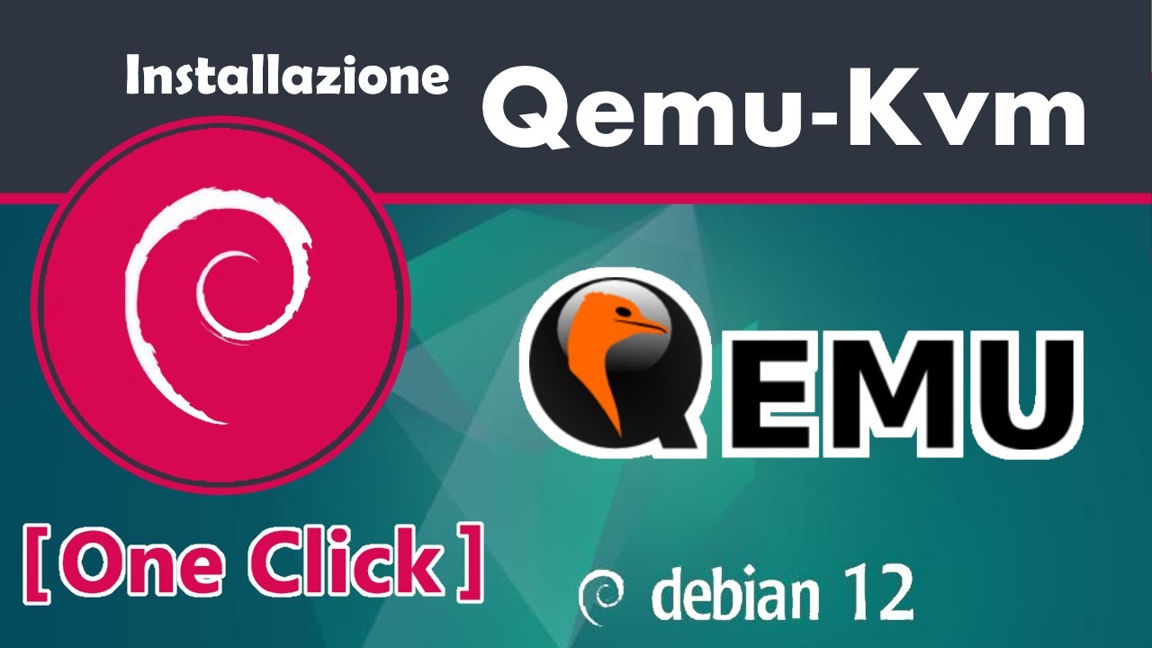Installazione Qemu Kvm Debian 12 One Click How To Install Qemu Kvm On 4613