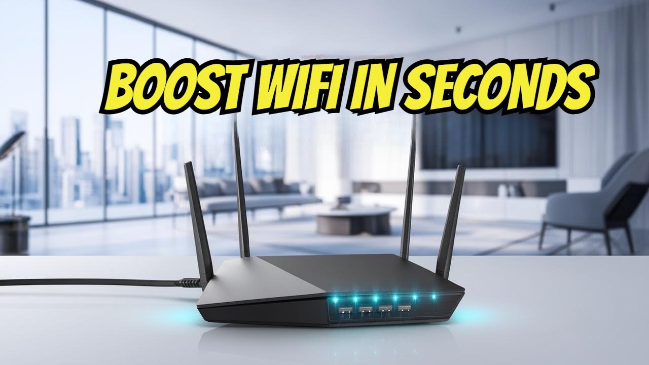 The Secret to Boosting WiFi Speed in Seconds! - YouTube