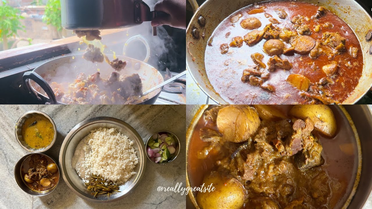 Cooking Mutton in home - YouTube
