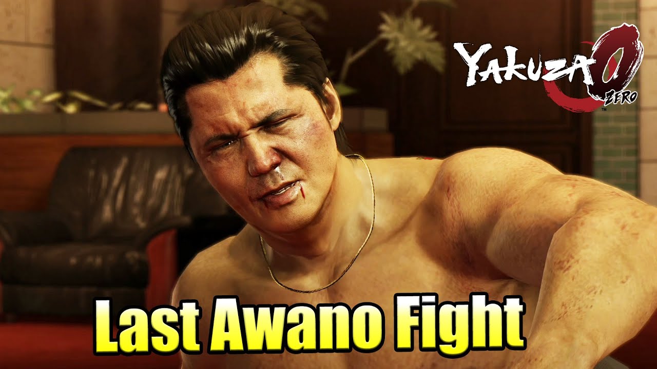 AWANO LAST FIGHT - Yakuza 0 - YouTube