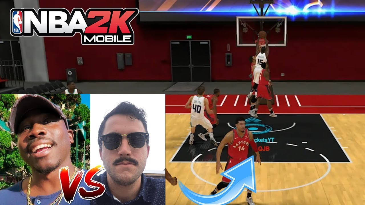 REALTIME PVP VS QJB IN NBA 2K MOBILE! - YouTube