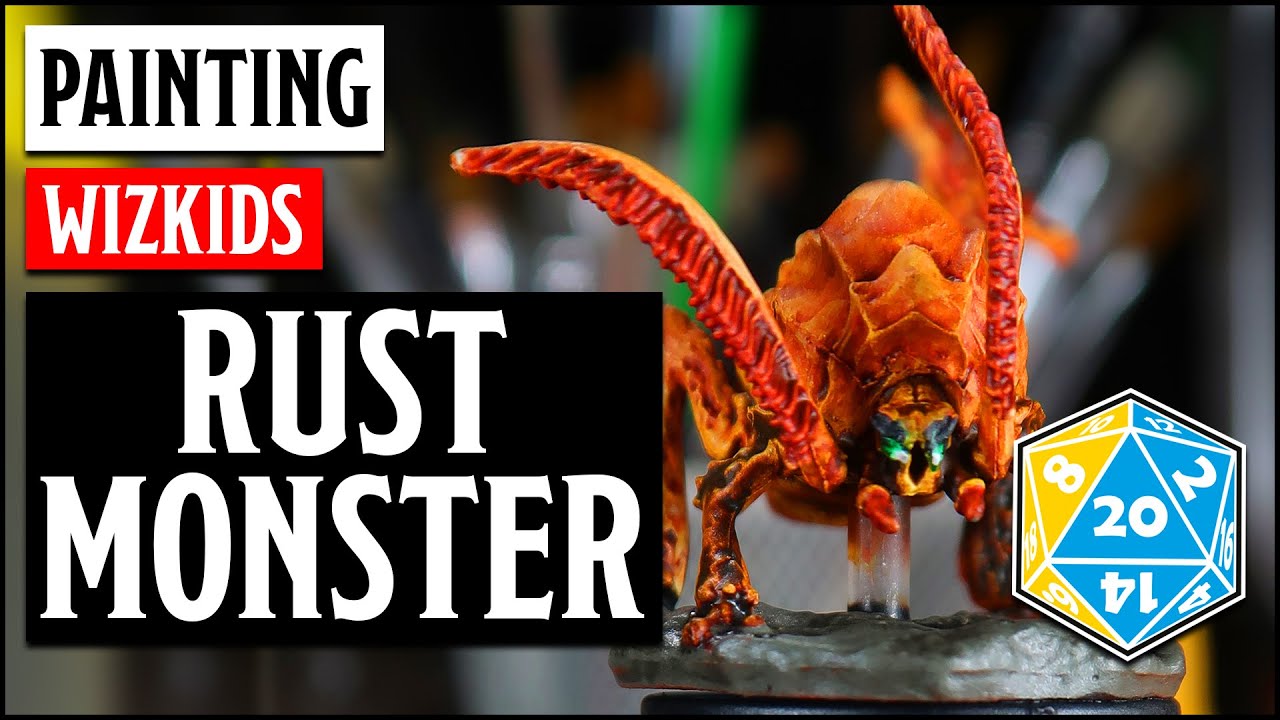 How to paint Rust Monsters | Nolzur's Marvelous Miniatures/Wizkids ...