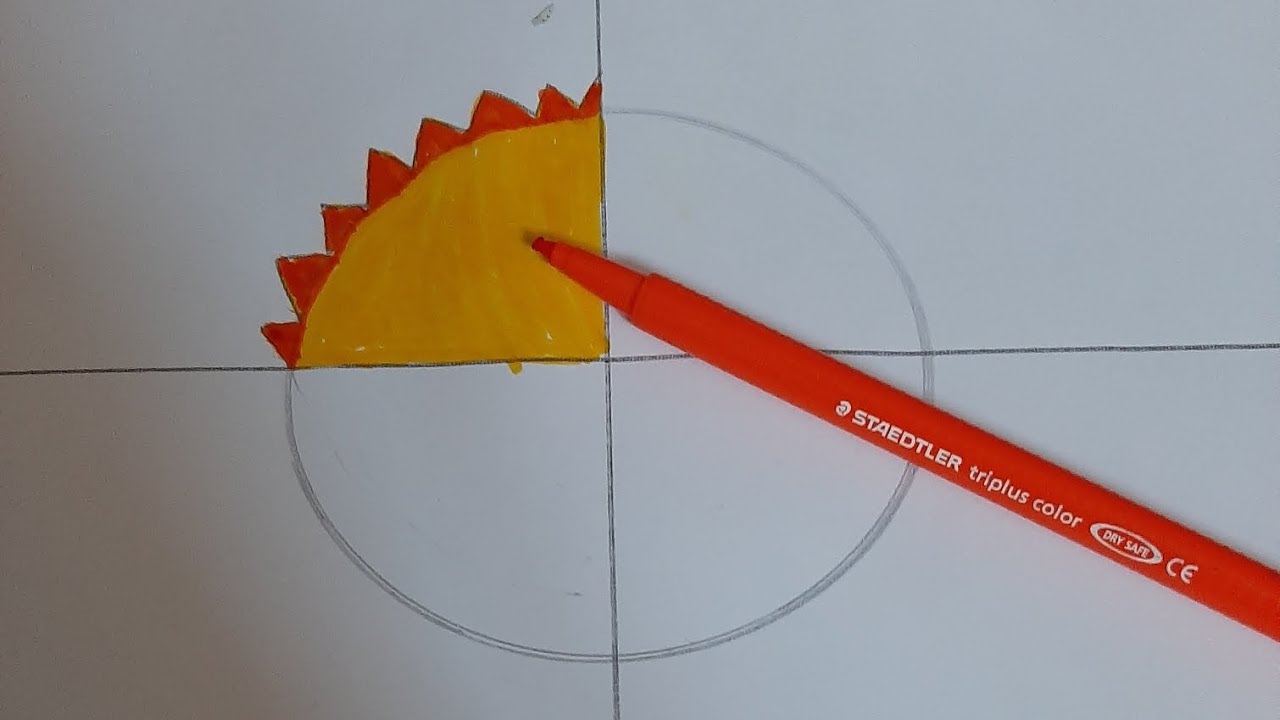 SUN (draw) - YouTube