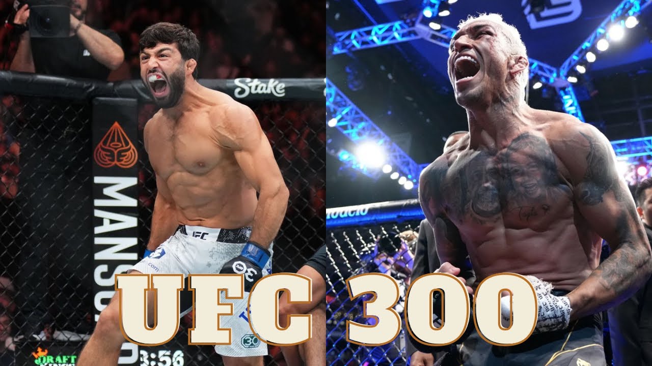 UFC 300: Charles Oliveira vs Arman Tsarukyan Preview - YouTube