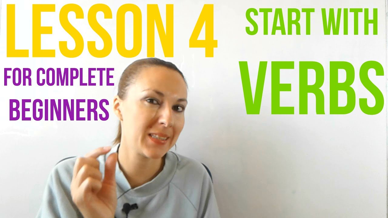 RUSSIAN VERBS: 1ST CONJUGATION - LESSON 4 FOR COMPLETE BEGINNERS - YouTube