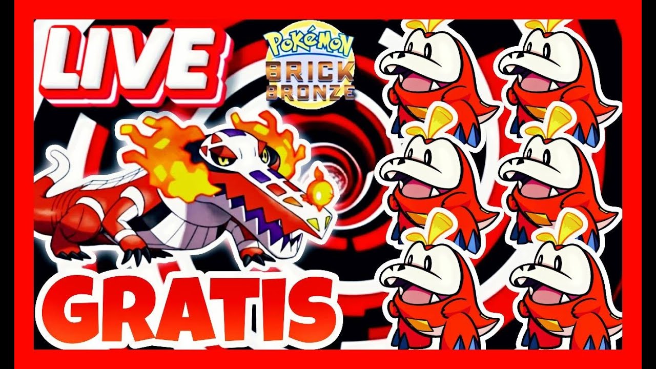 🔴[ESPECIAL 15K] REGALO 100 FUECOCO + SORTEOS | ROBLOX Pokemon Brick ...