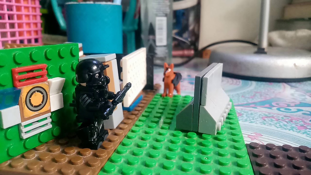 lego swat vs zombie part 3 - YouTube