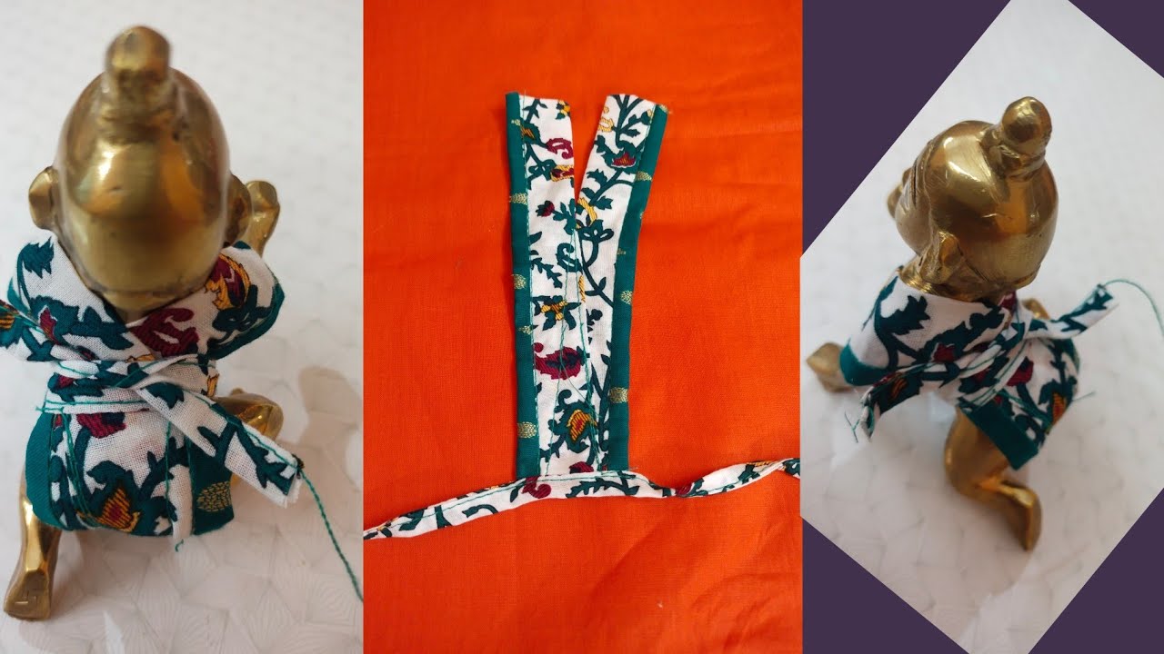 Nappy Dress for kanha ji ki/Summer Dress Cutter and Stitching/Beautiful ...