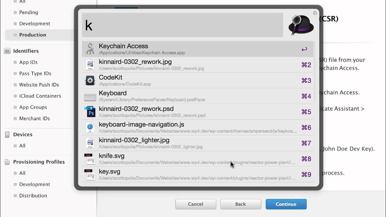 iOS .p12 certificate for Phonegap Build - YouTube