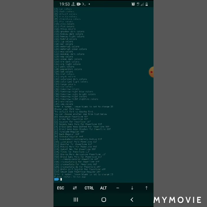 How to customize TERMUX??? - YouTube