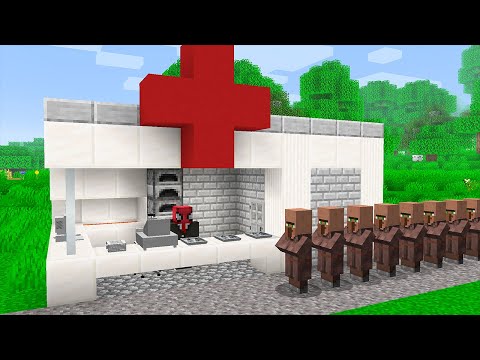 KÖYLÜLERE AŞI YAPTIM! 💉 - Minecraft