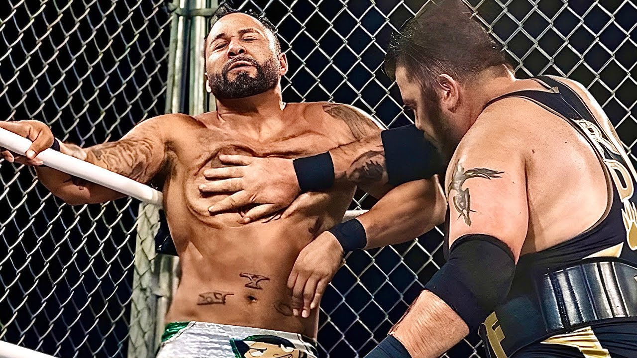 Danny Limelight vs Ryan Davidson [CAGE MATCH] Reality Of Wrestling - YouTube