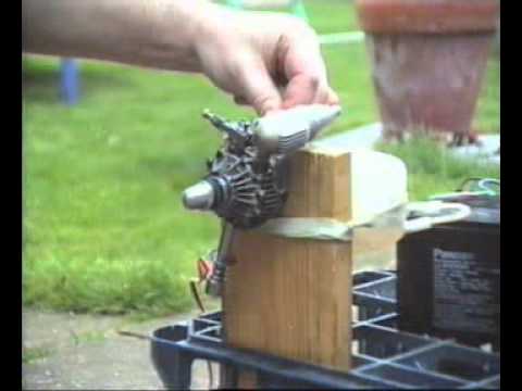 OS wankel engine on test - YouTube