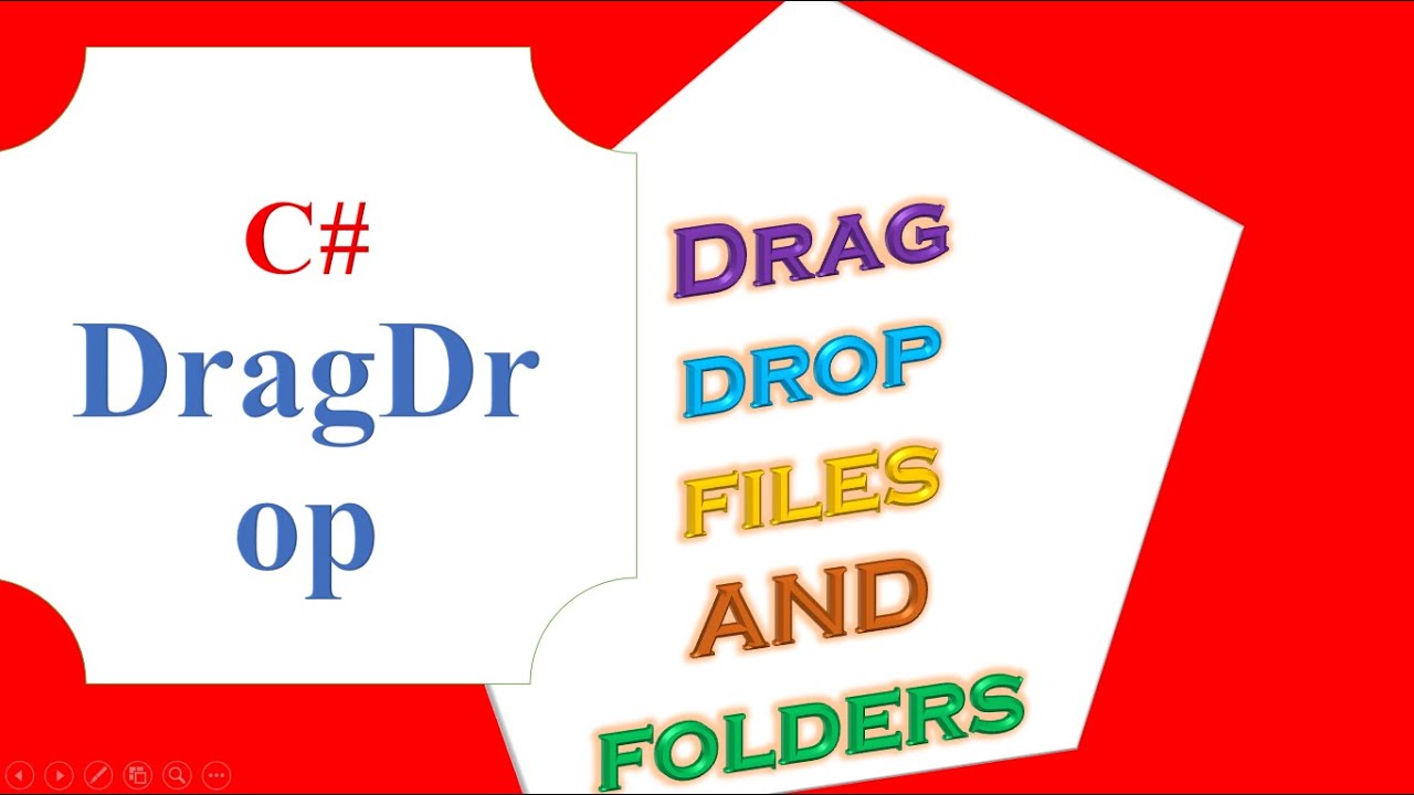 C Drag And Drop Files And Folders YouTube c-drag-and-drop-files-and-folders-youtube