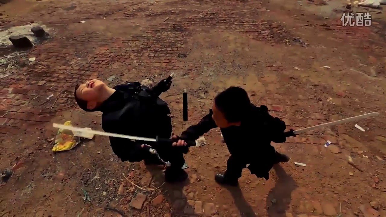 The Kids Expendables - Ninja Vs Warrior - Movie Clip # 2 - YouTube