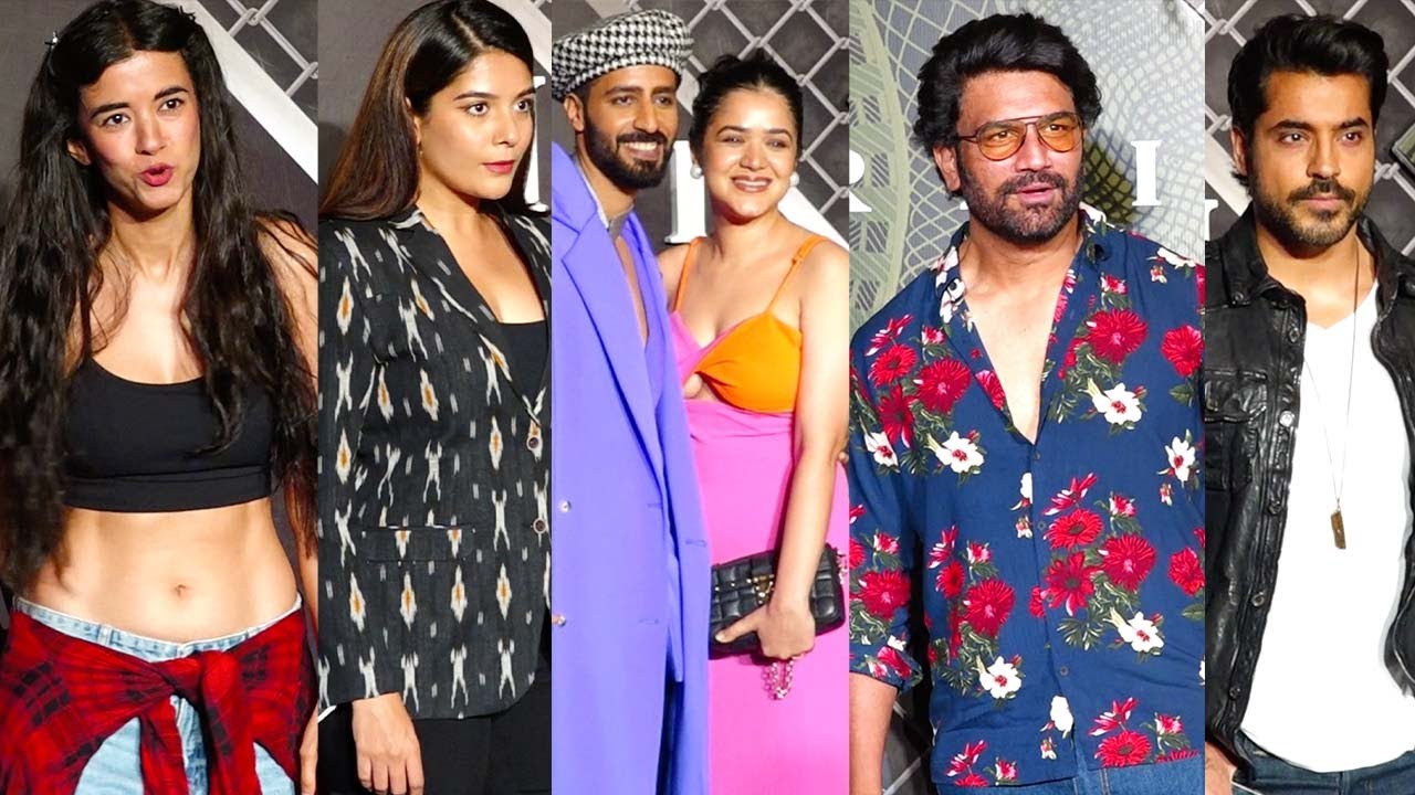 Farzi Web Series screening with Saba Azad, Pankaj, Sharad Kelkar, Pooja ...