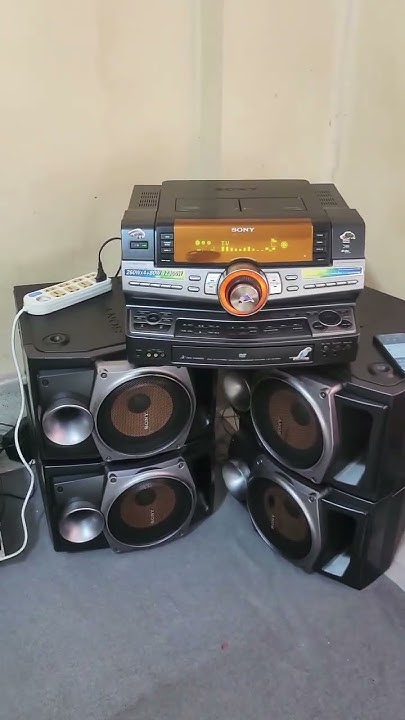 SONY lbt Zox10D. Sound system. 12300 pmpo watt and 1120 rms watt. 70 ...