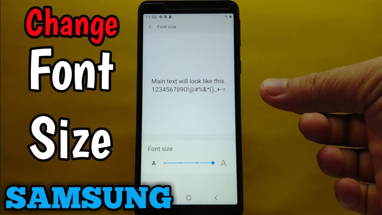 How To Change Font Size On Samsung Galaxy A01 Core YouTube how-to-change-font-size-on-samsung-galaxy-a01-core-youtube