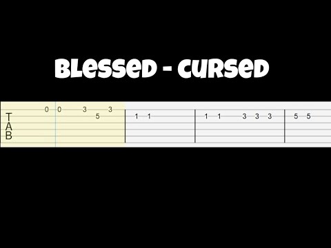 ENHYPEN - Blessed-Cursed (Easy Guitar Tab Tutorial) - YouTube
