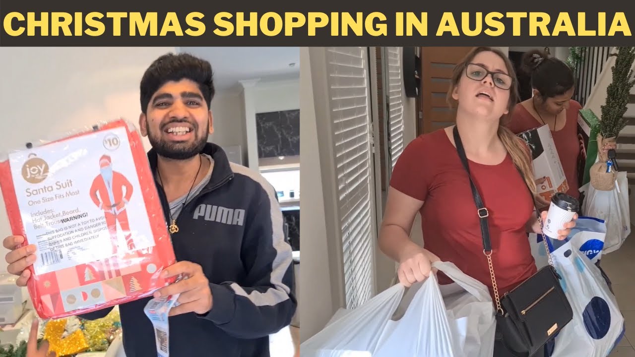 CHRISTMAS SHOPPING IN AUSTRALIA | LOVELEEN VATS & COURTNEY VATS | - YouTube