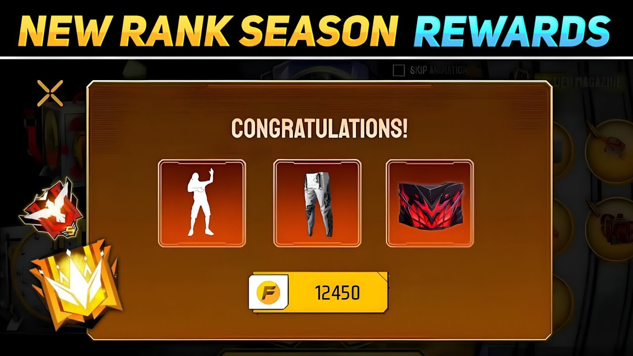 good news 🥳 | br rank season new rewards | br rank season 33 rewards ...