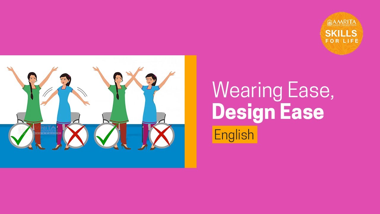 1.14.4 Wearing Ease, Design Ease And Seam Allowances (English) - YouTube