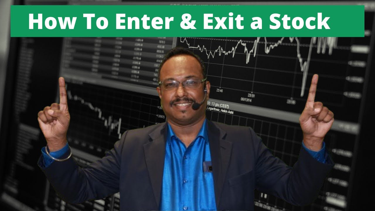How to enter and exit a stock - YouTube