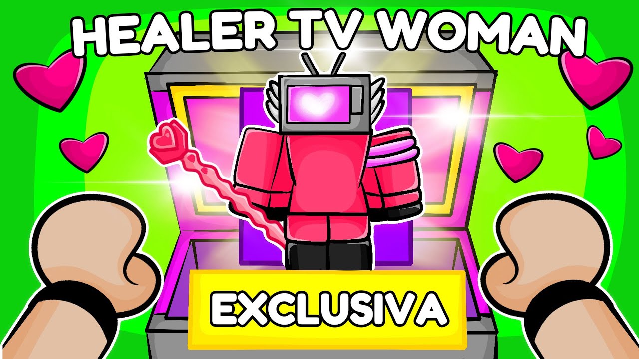 Rovi Consigue la #1 HEALER TV WOMAN en Toilet Tower Defense (Roblox ...