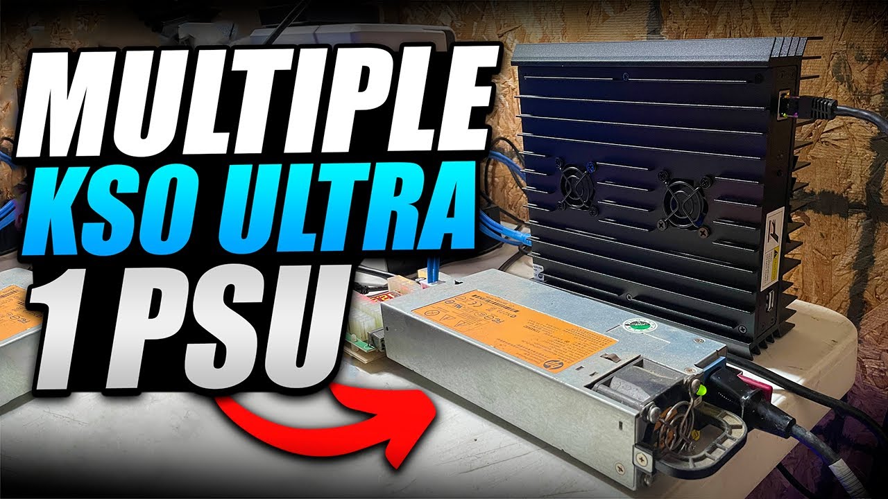 Running Multiple KS0 Ultras from 1 psu - YouTube