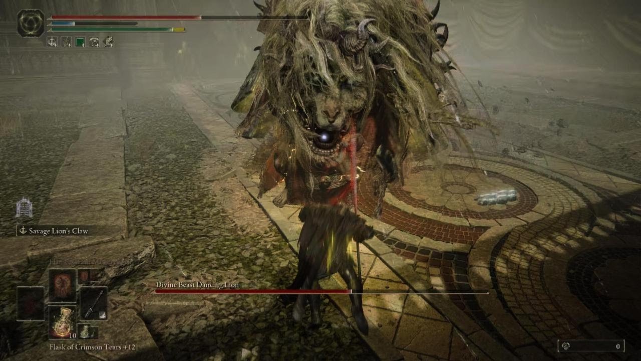 Shadow of the Erdtree - Divine Beast Dancing Lion - YouTube