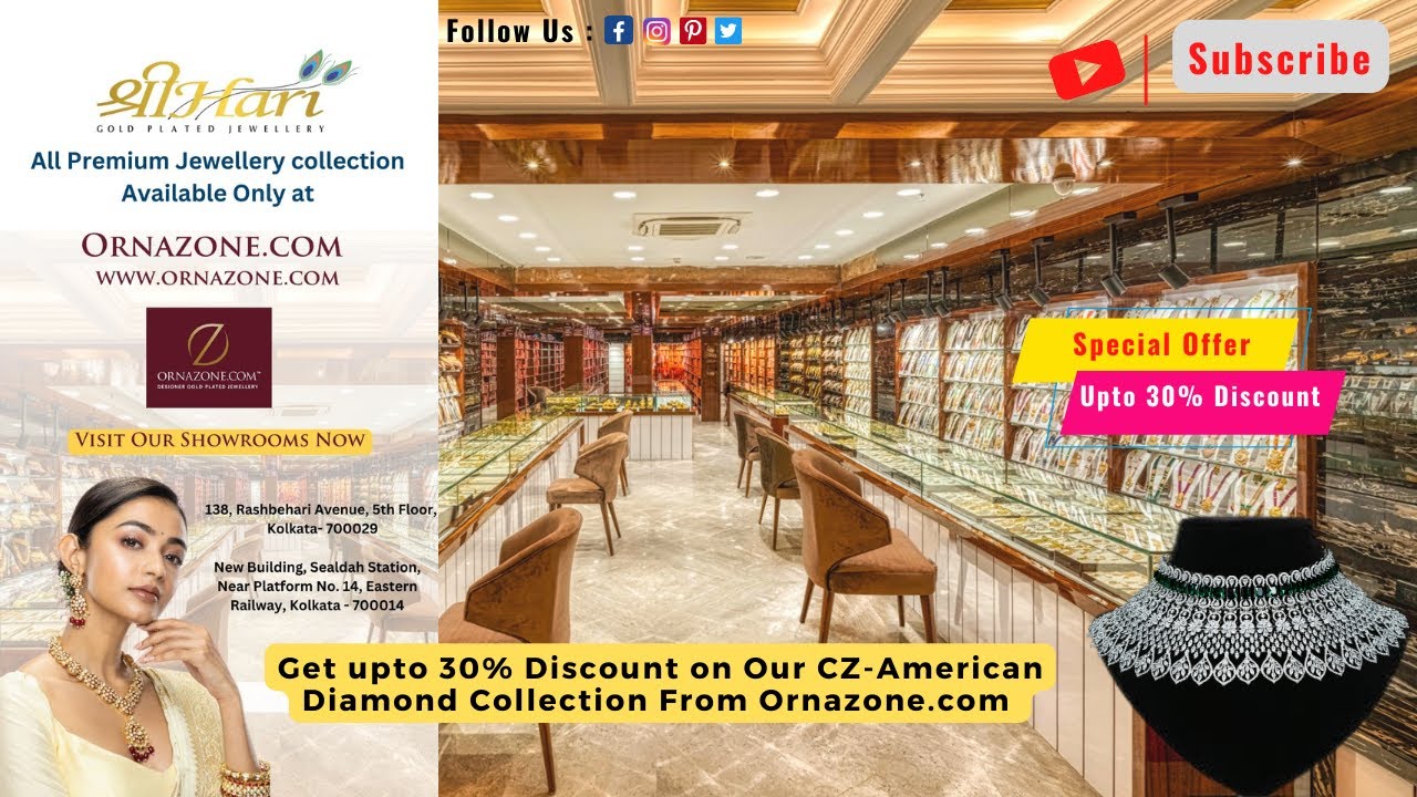 Get Upto 30% Discount on CZ - American Diamond Jewellery @ Ornazone.com ...