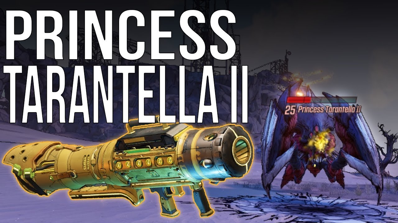 Borderlands 3 : Rare Enemy Spawn : Princess Tarantella II & Legendary ...