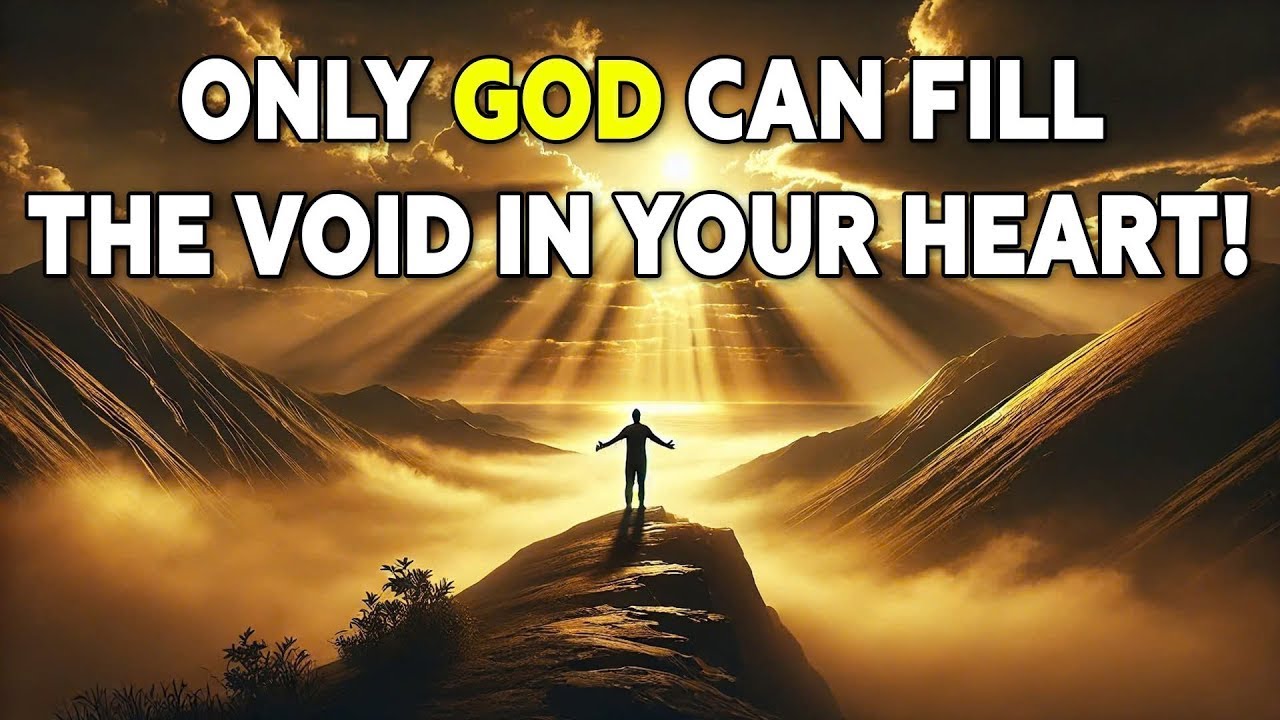Billy Graham's Motivation | ONLY GOD CAN FILL THE VOID IN YOUR HEART ...