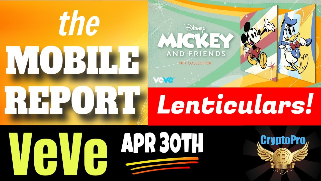 Long Forgotten VeVe Items - Will the Disney Lenticulars Ever Rebound ...